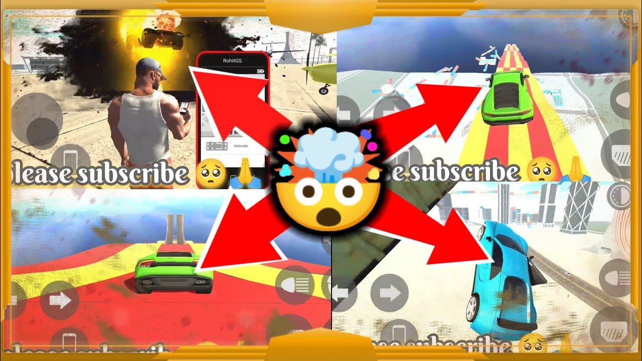 || Aaj ven ko uda Diya 🤯 || Indian bike driving 3D game video || Indian ...
