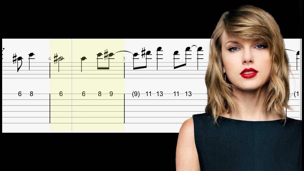 Taylor Swift - All Too Well (Guitar Tutorial) Tabs With Sheets - YouTube