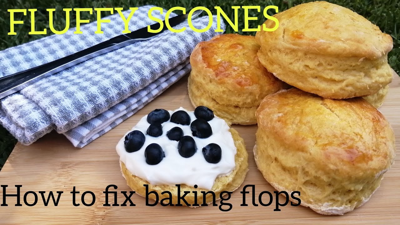 Best yoghurt fluffy scones recipe|| South African YouTuber - YouTube