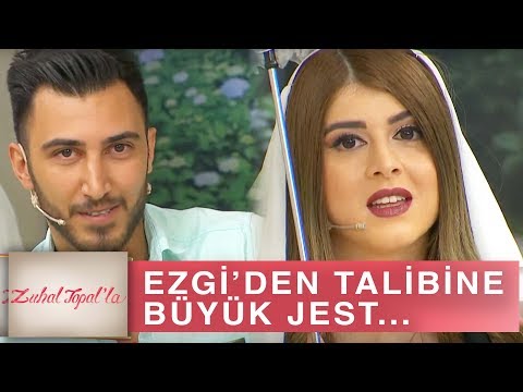 Zuhal Topal'la 210. Bölüm (HD) | Ezgi Karşılaşma Anına Talibinin Hediye Ettiği Kıyafetle Mi Çıktı?