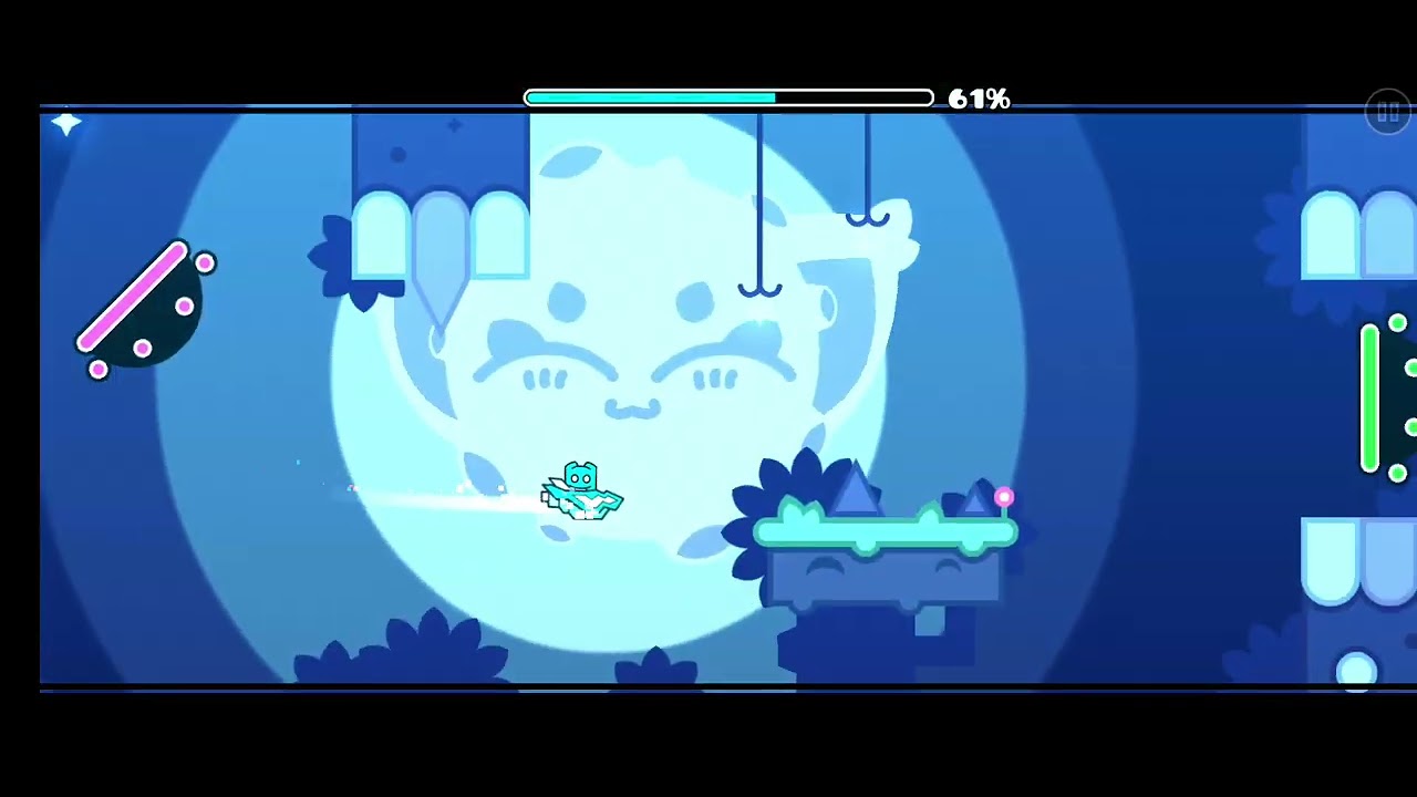 I play famous levels in geometry dash part 3 : moonlight - YouTube