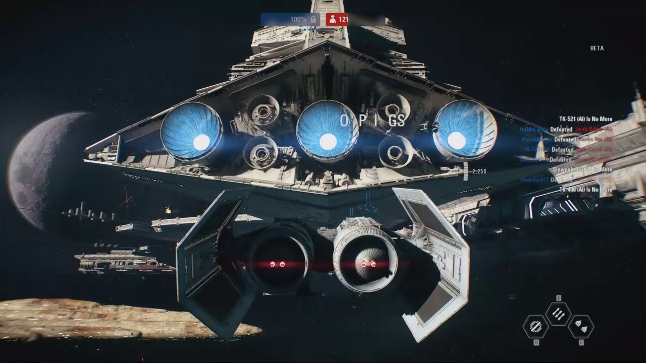 Space Battle Star Wars Battlefront 2 - VILDTTTTT - YouTube