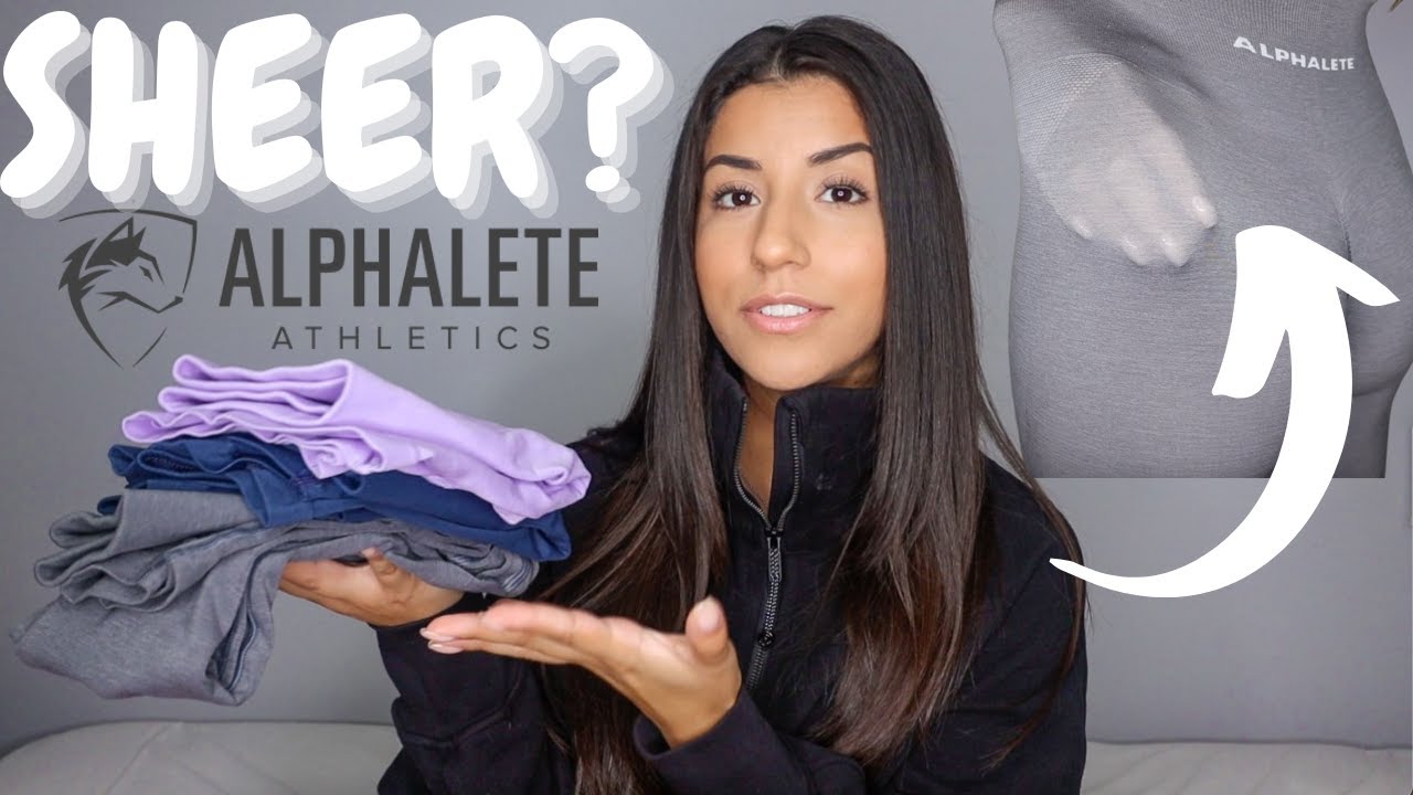 ALPHALETE TRY ON HAUL - NOT WORTH THE HYPE - YouTube
