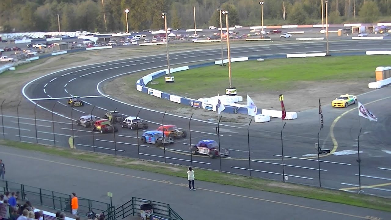 August 23rd Evergreen Speedway Races Vintage Modifieds Main (Part 1 ...