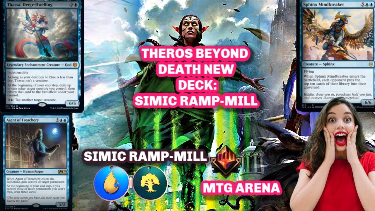Magic The Gathering Theros Beyond Death Simic Ramp MILL Better than ...