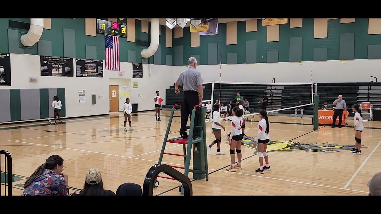 8th Grade Volleyball Championship Game - McCowan vs Byrd - YouTube