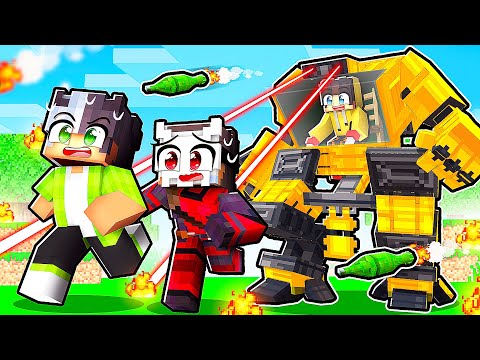 Minecraft’ta ROBOTLARI KONTROL EDEBİLİYORUM! 🤖