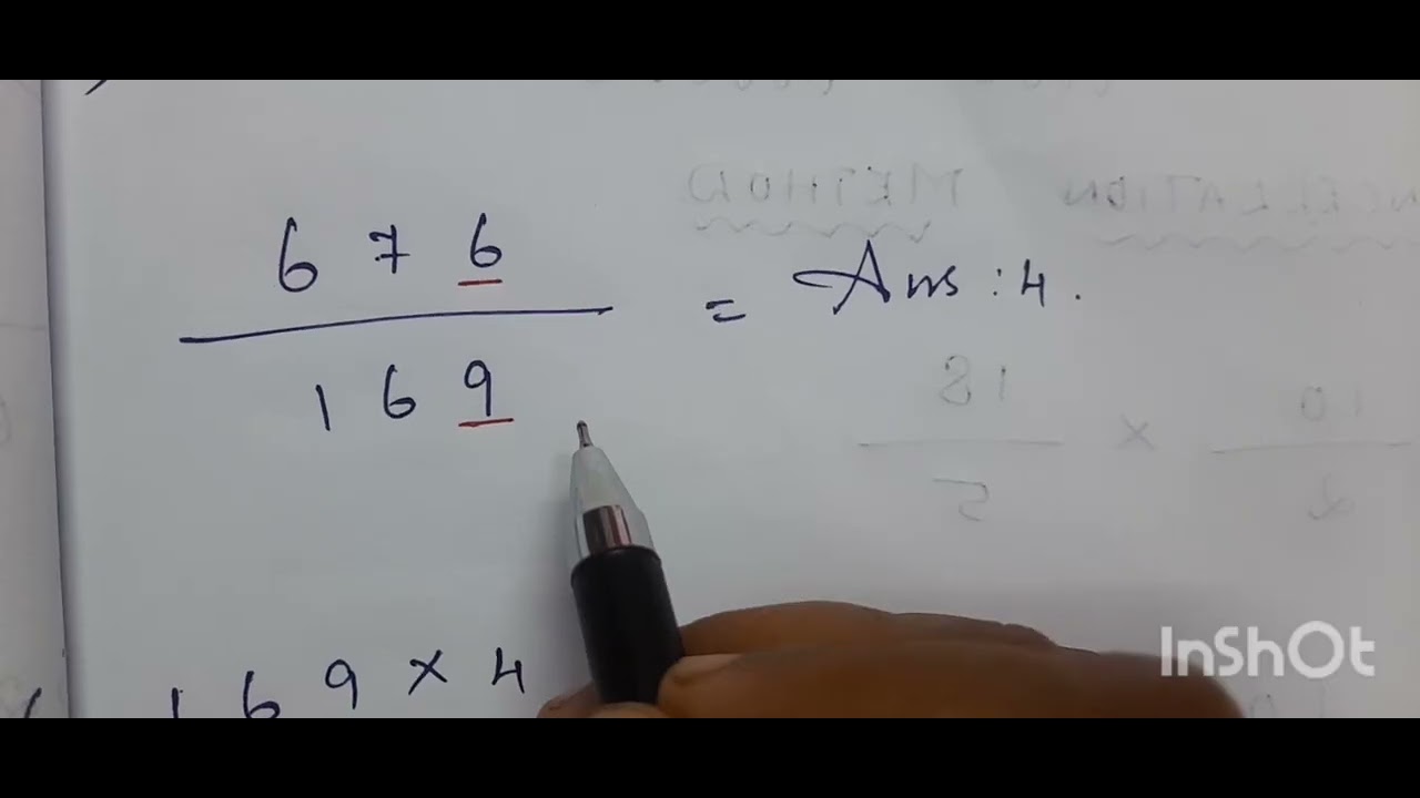 SHORT DIVISION FOR BEGINNERS / DOUBT CLEARANCE SUM - YouTube