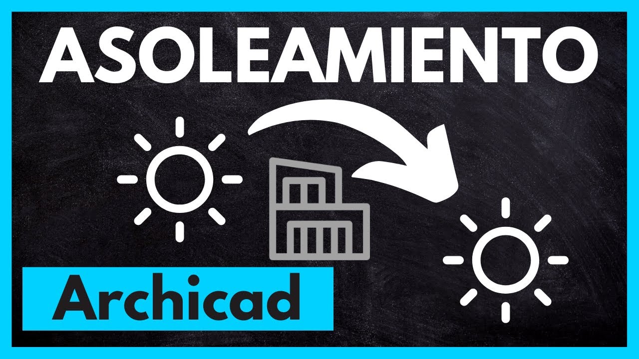 ☀️ Asoleamiento en ArchiCAD: Hace un ESTUDIO DE SOMBRAS en tus ...