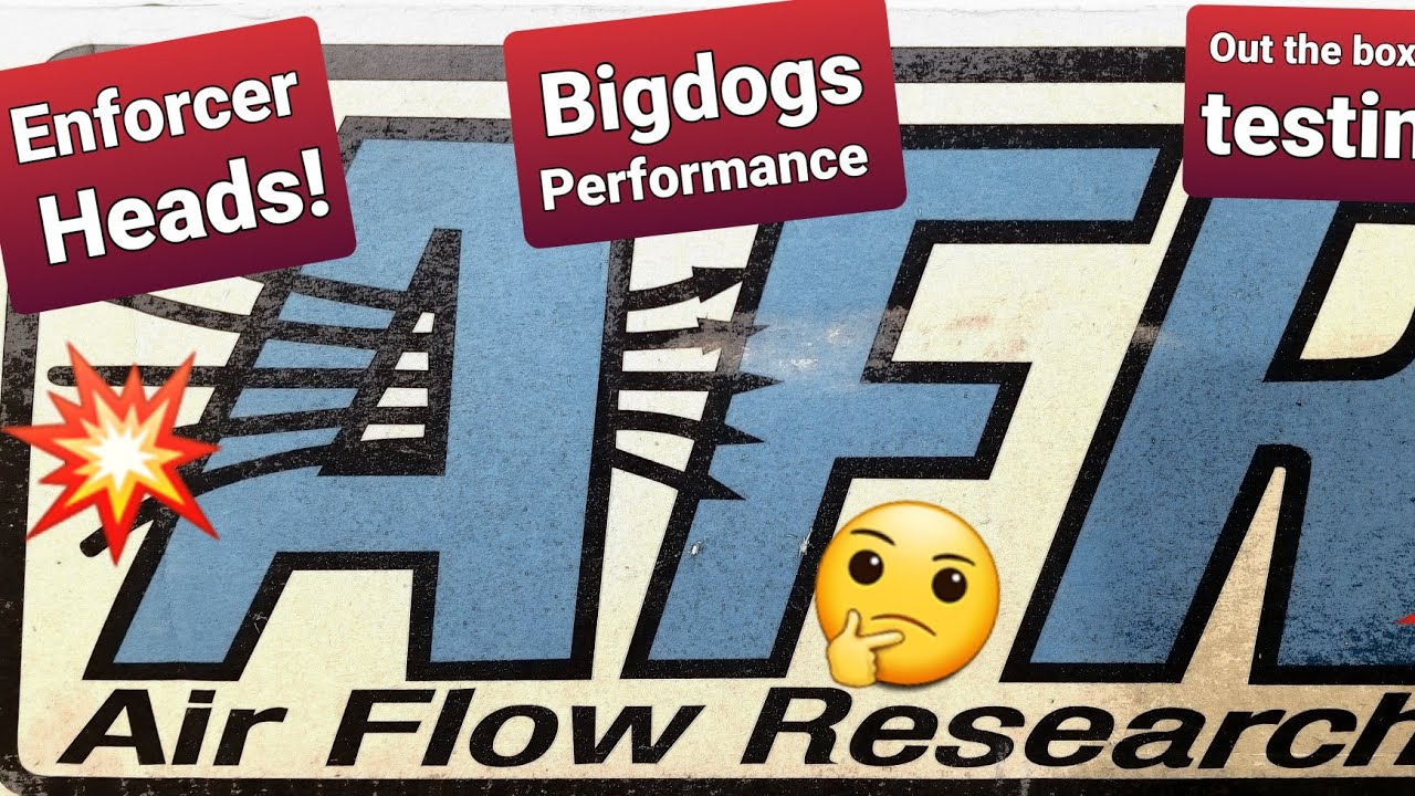 AFR sbf Enforcer cylinder head flowbench testing. - YouTube