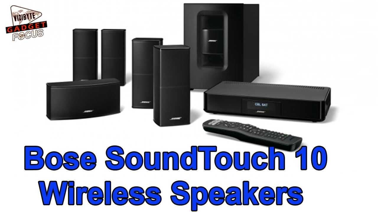 Bose Launches SoundTouch 10 Wireless Speaker - YouTube