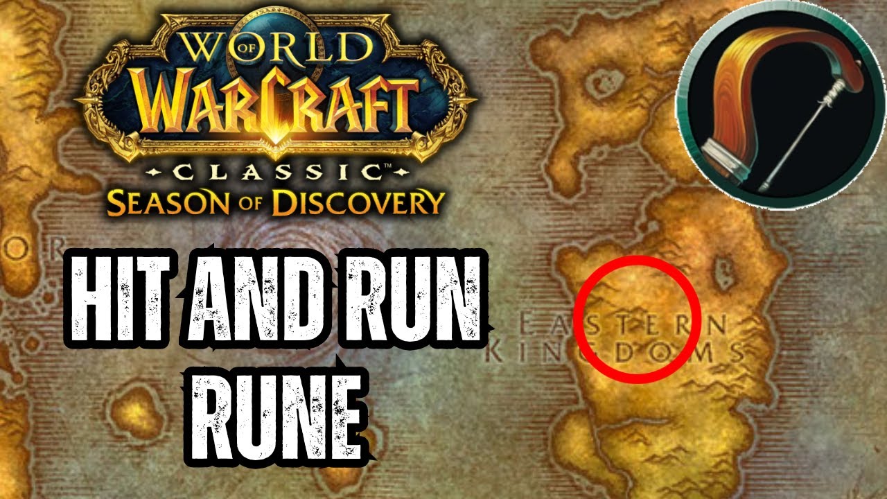 Hit and Run Rune Location for Hunters | Season of Discovery Phase 4 ...