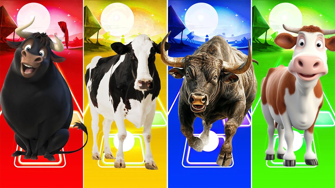 Ferdinand 🆚 Funny Cow 🆚 Ice Age Manny 🆚 Funny Horse – Coffin Dance Song ...