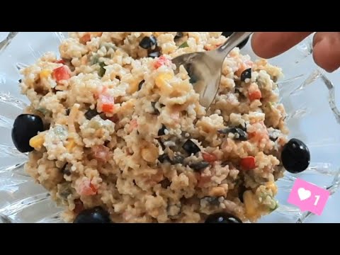 SALADES DE BOULGOUR SIMPLES ET DÉLICIEUSES 😋