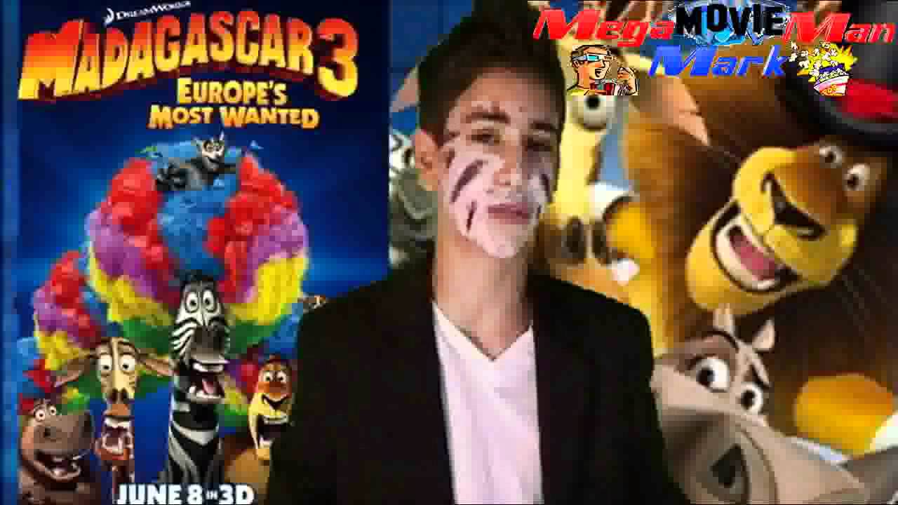 MADAGASCAR 3 PARODY + MEGA Movie Review - YouTube