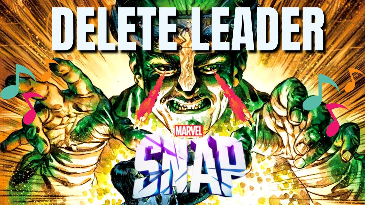 Delete Leader RAP SONG | Marvel Snap - YouTube