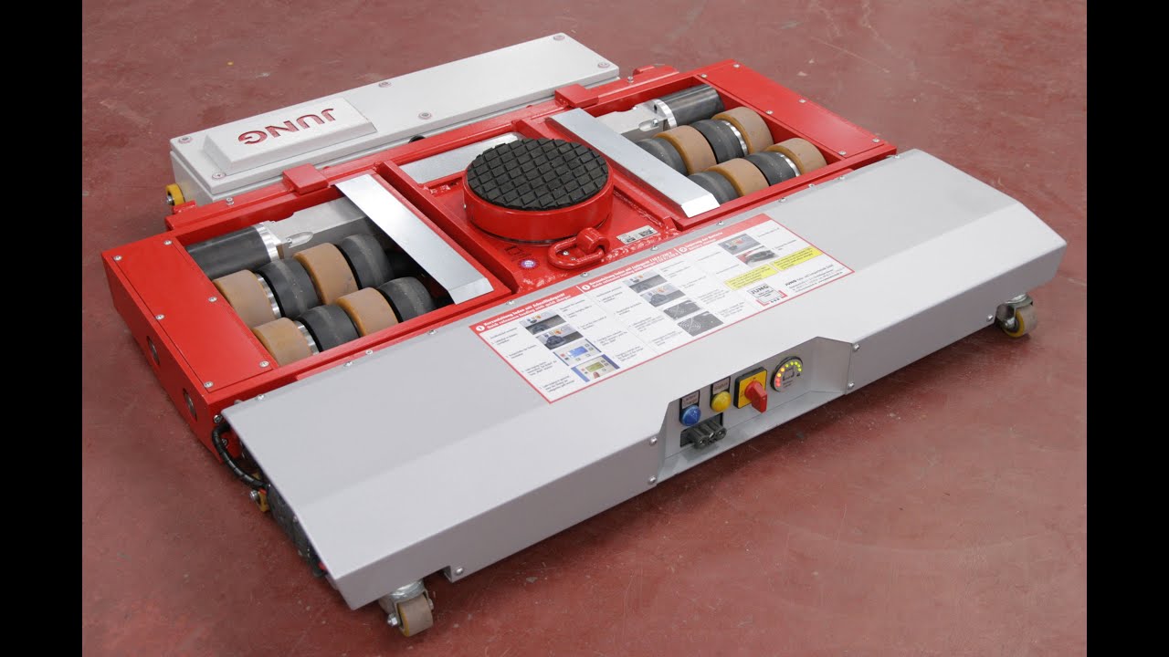 JUNG - electric-powered trolley with stroke - YouTube