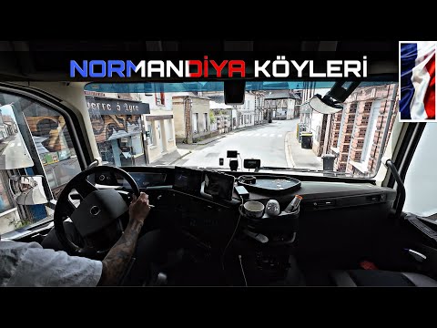 Fransa'da Zor Teslimat | 23 Tonluk Yük ile Dar Köy ve Orman Yollarında