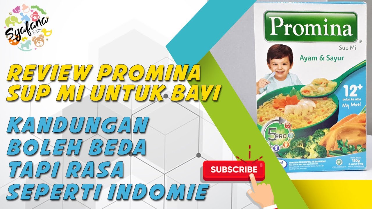 Mie Instan Promina Untuk Bayi - YouTube