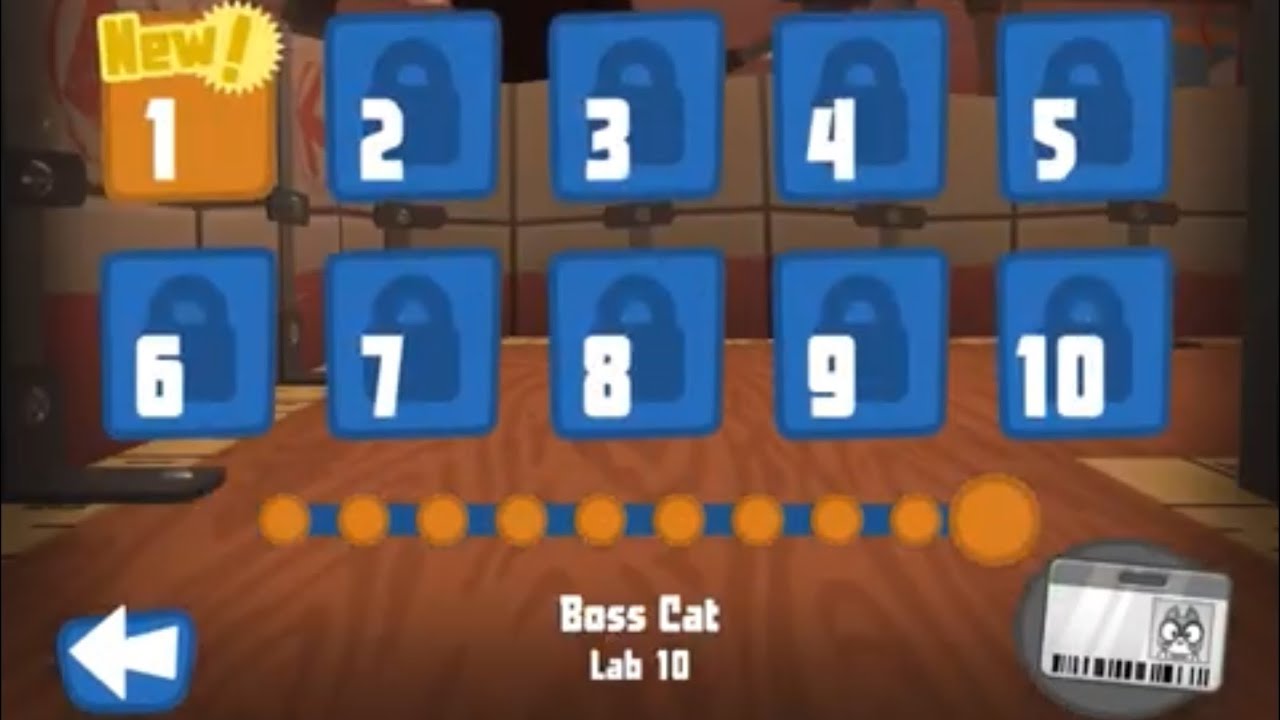 Mouse Bot BOSS CAT All 10 Levels Lab 10 😾 - YouTube