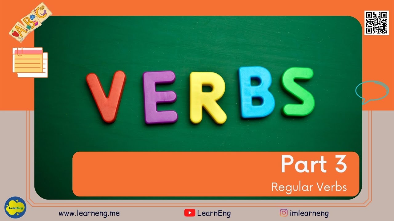 7th Grade Unit 3 | Regular Verbs - YouTube
