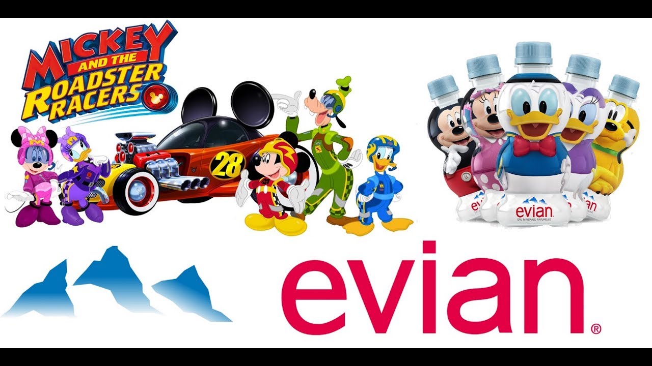 ⭐️NEW⭐️ Mickey & The Roadster Racers Collectible Evian Bottles! Can You ...