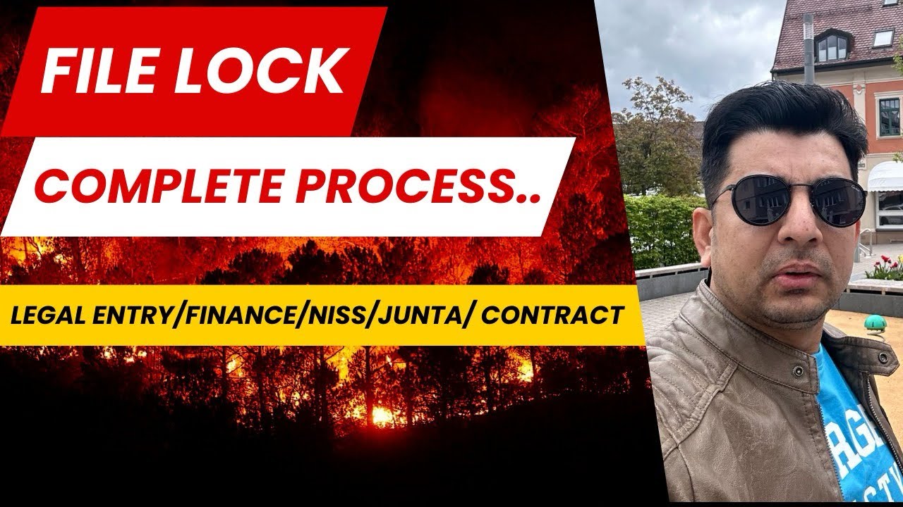 🇵🇹File Lock, Complete Process|| Watch With Evidence And Practical ...