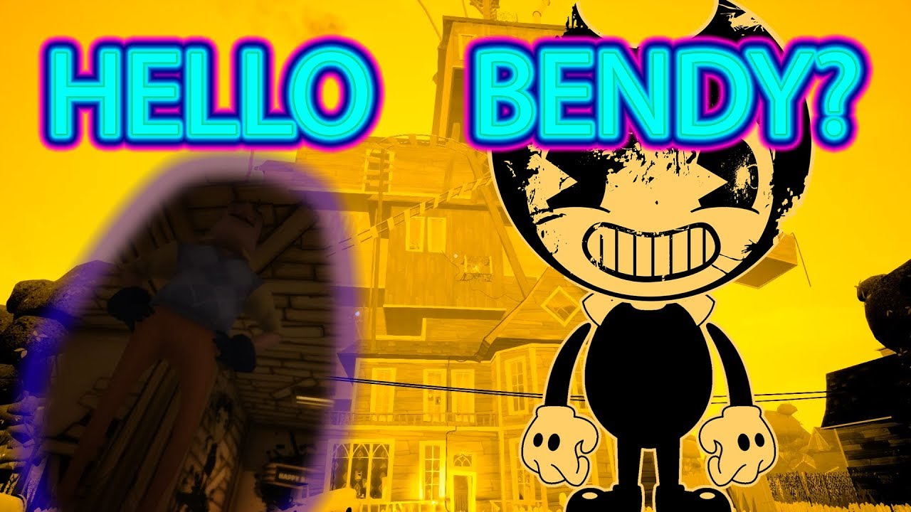 HELLO BENDY | Hello Neighbor and Bendy and the Ink Machine Crossover ...