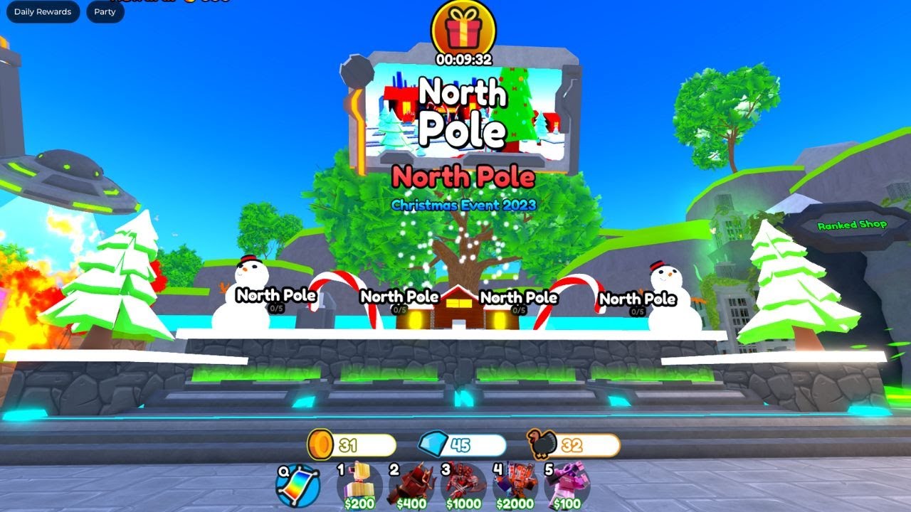 Toilet Tower Defense - North Pole Mode Gameplay (Limited Time Event ...