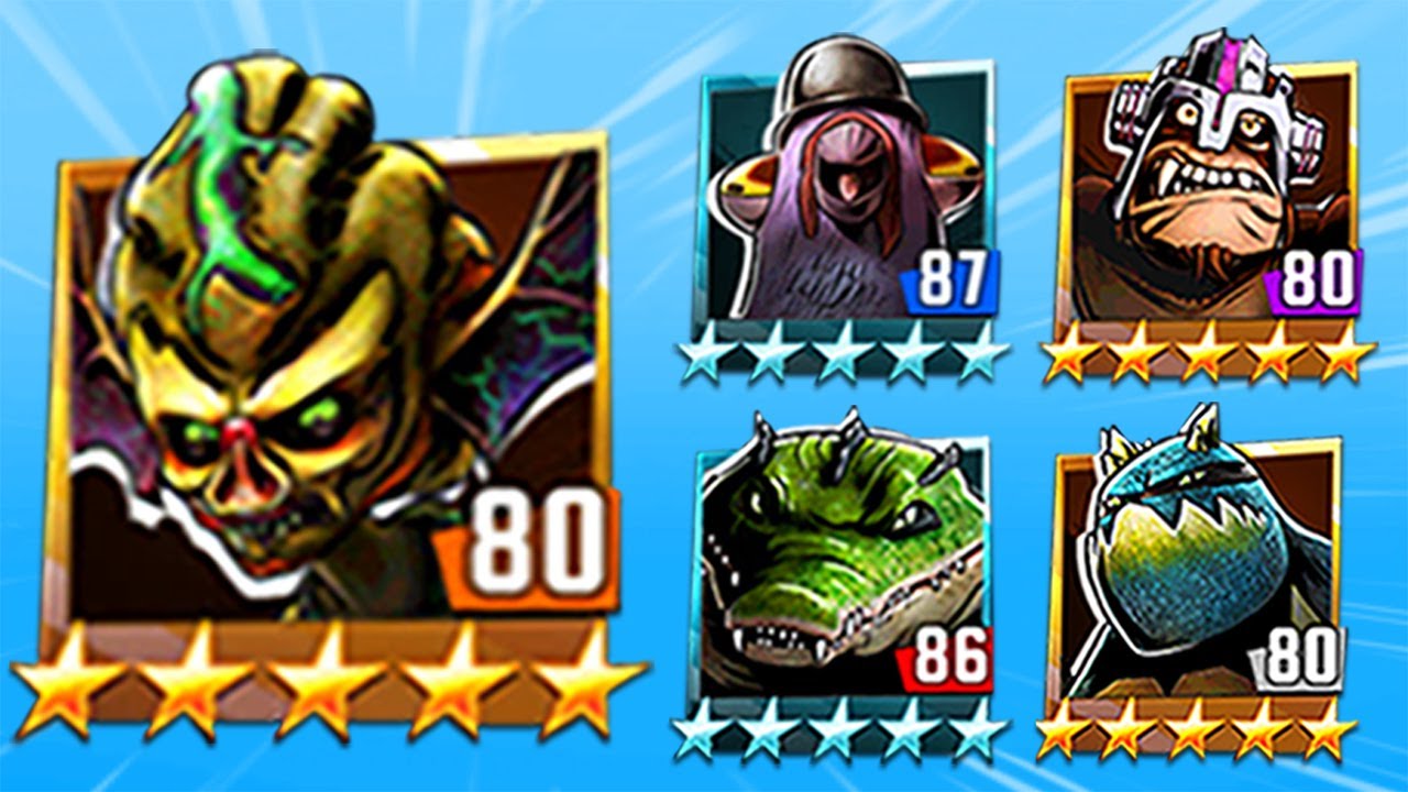 TMNT Legends Slash, Leatherhead, Pigeon Pete, Dr. Rockwell, Kirby Bat ...