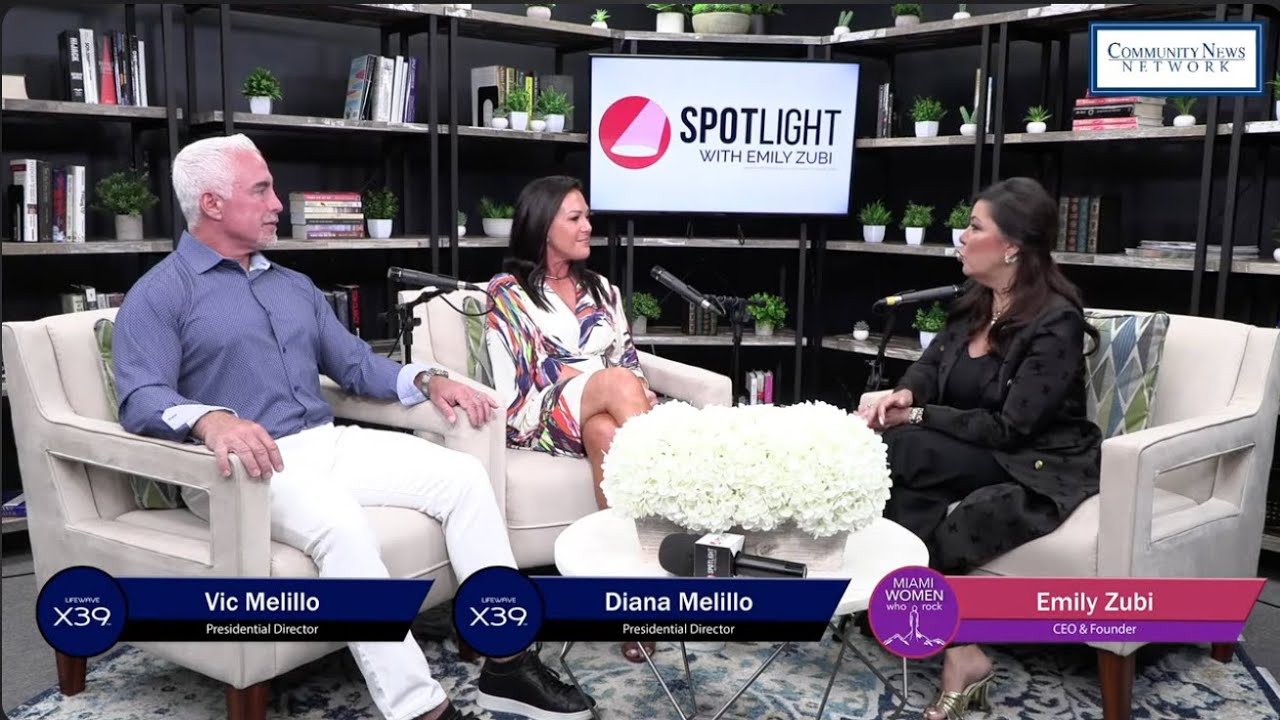 Spotlight TV with Emily Zubi, and guests, Vic & Diana Melillo - YouTube