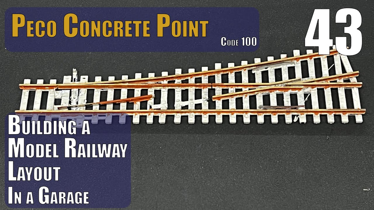 Building a Model Layout in the Garage - Can I make Peco Points look ...
