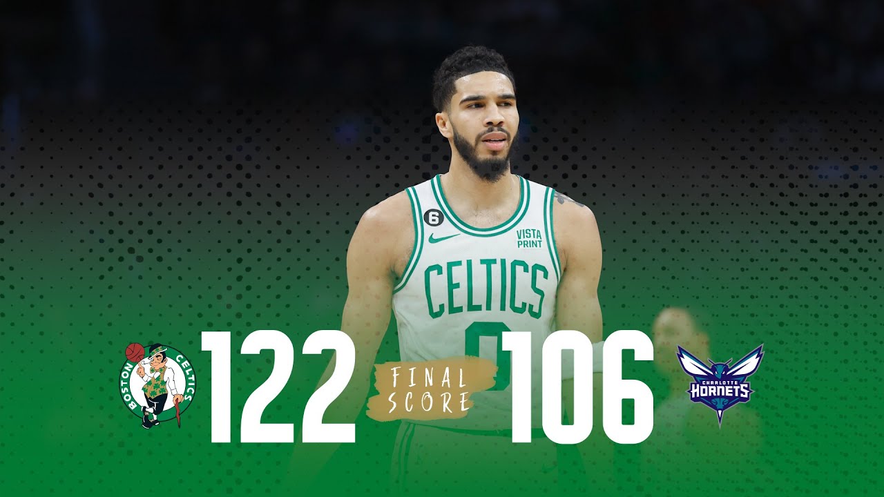 FULL GAME HIGHLIGHTS: Celtics erase 16-point deficit in Charlotte to ...
