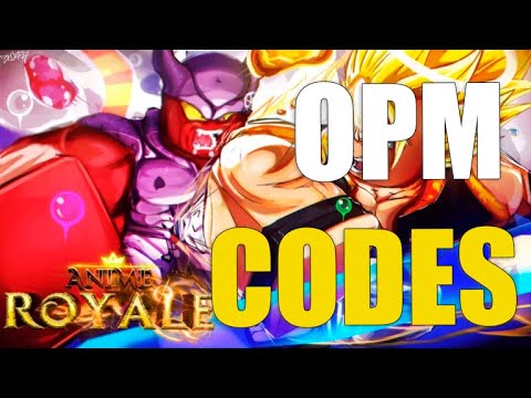 [👊OPM] ANIME ROYALE CODES [ROBLOX] UPDATE 5 ONE PUNCH MAN 👊 - YouTube