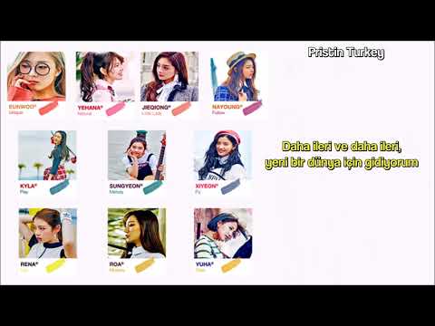 PRISTIN - Black Widow Türkçe Altyazılı