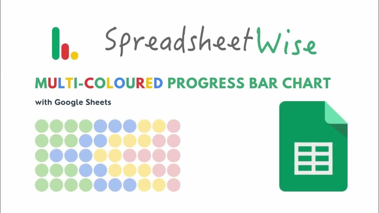 Multi-Coloured Progress Bar Chart in Google Sheets - YouTube