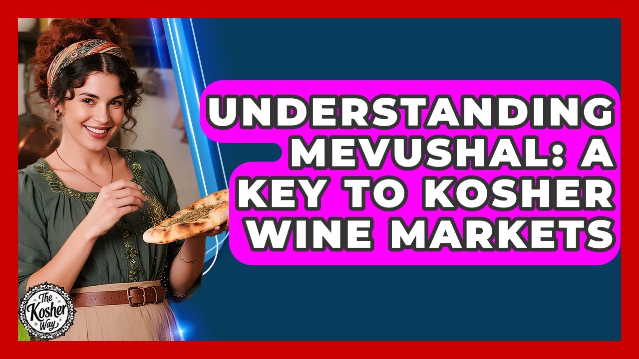 Understanding Mevushal: A Key To Kosher Wine Markets - The Kosher Way ...