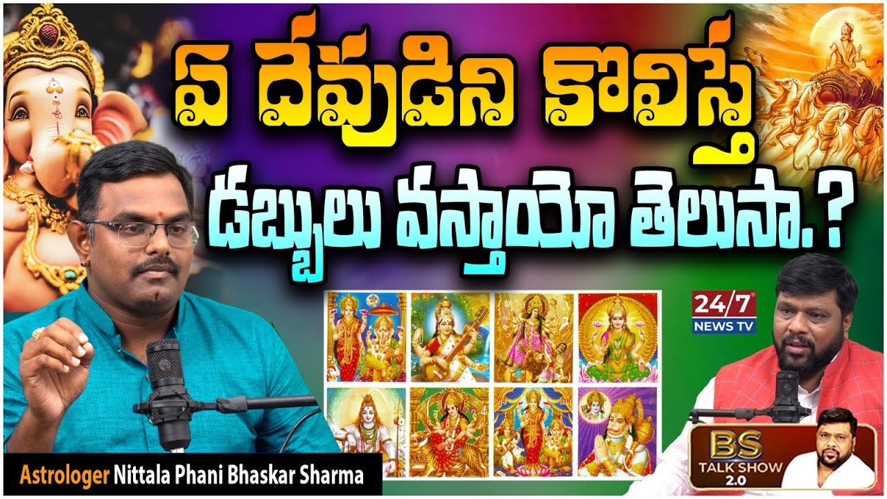 Astrologer Nittala Phani Bhaskar Sharma about God | BS Talk Show Latest ...
