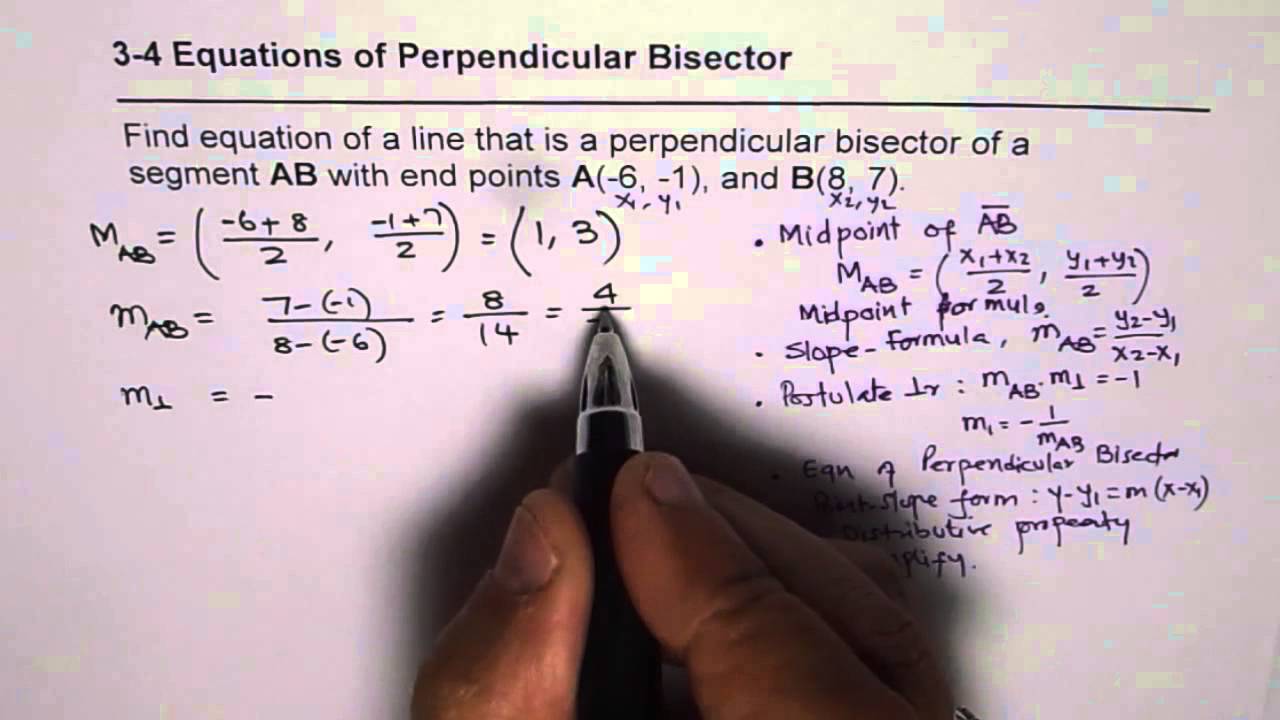 Equation Of Perpendicular Bisector Of Line Segment Common Core Geometry equation-of-perpendicular-bisector-of-line-segment-common-core-geometry