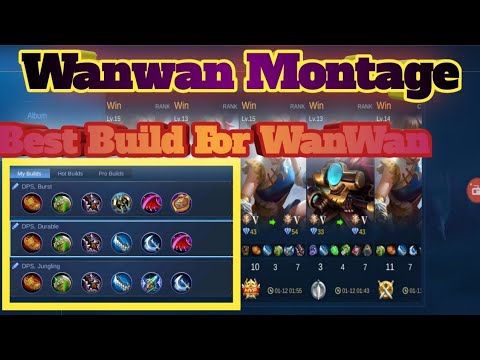 Wanwan Montage #1 Wanwan Best Build Wanwan Is The New OP MarksMan ...