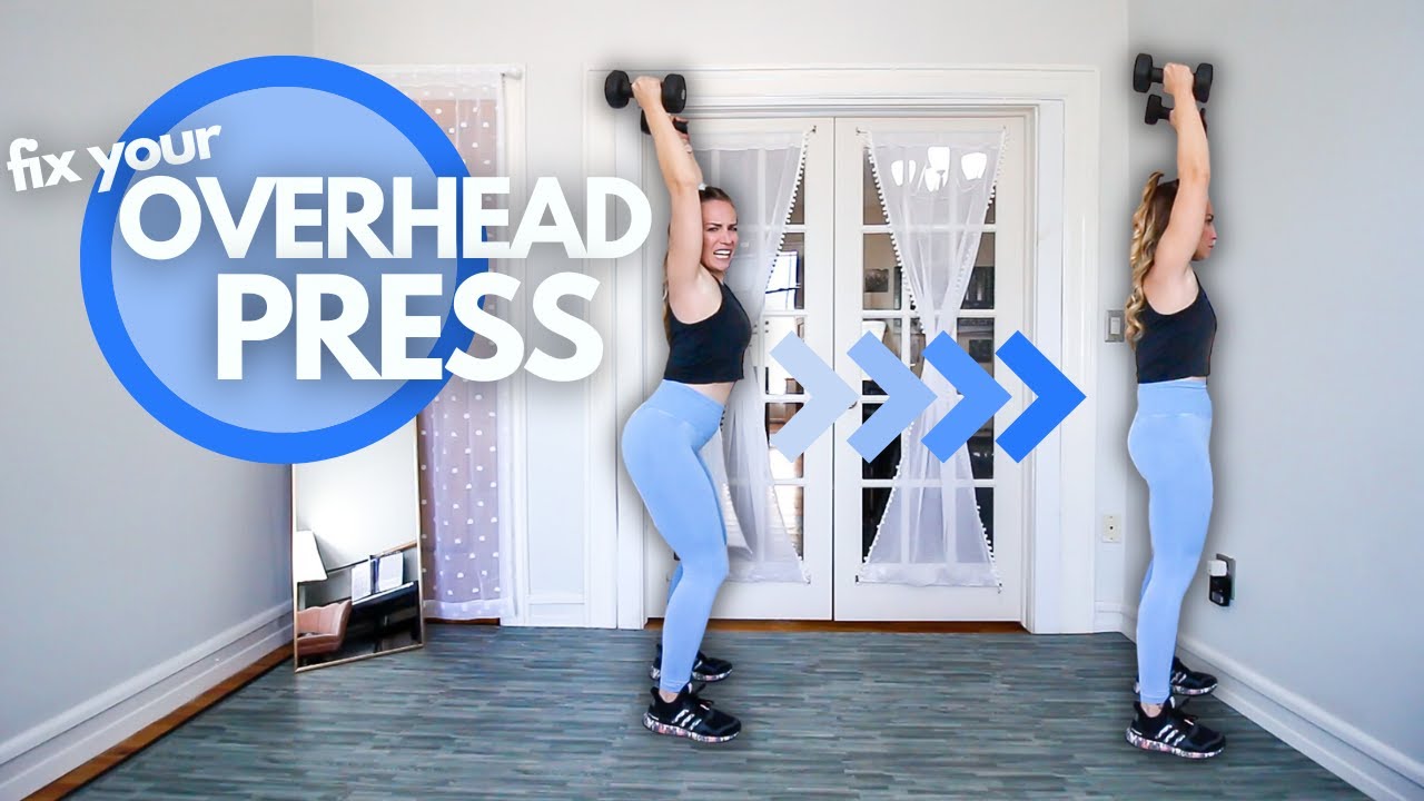 HOW TO FIX YOUR OVERHEAD PRESS FORM | functional shoulder mobility ...