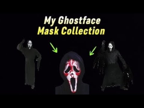 My Full Entire Ghostface Mask Collection PART 1 - YouTube