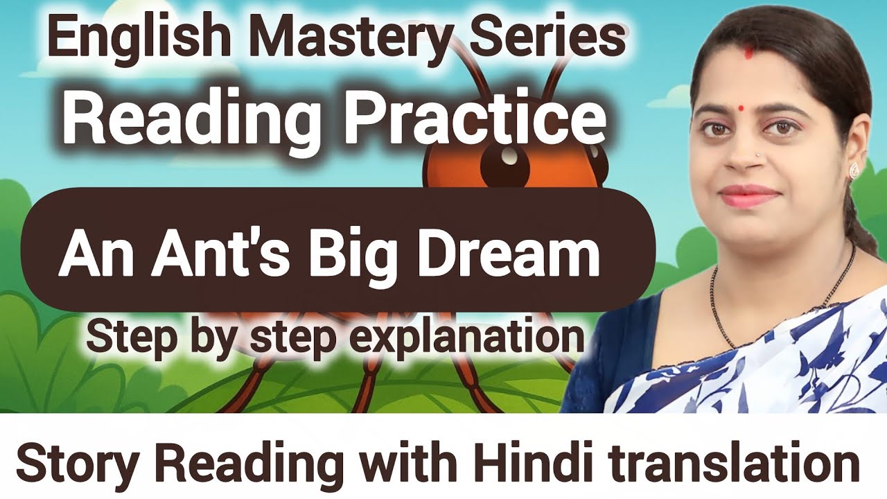 English story reading with Hindi translation| learn English fast and ...
