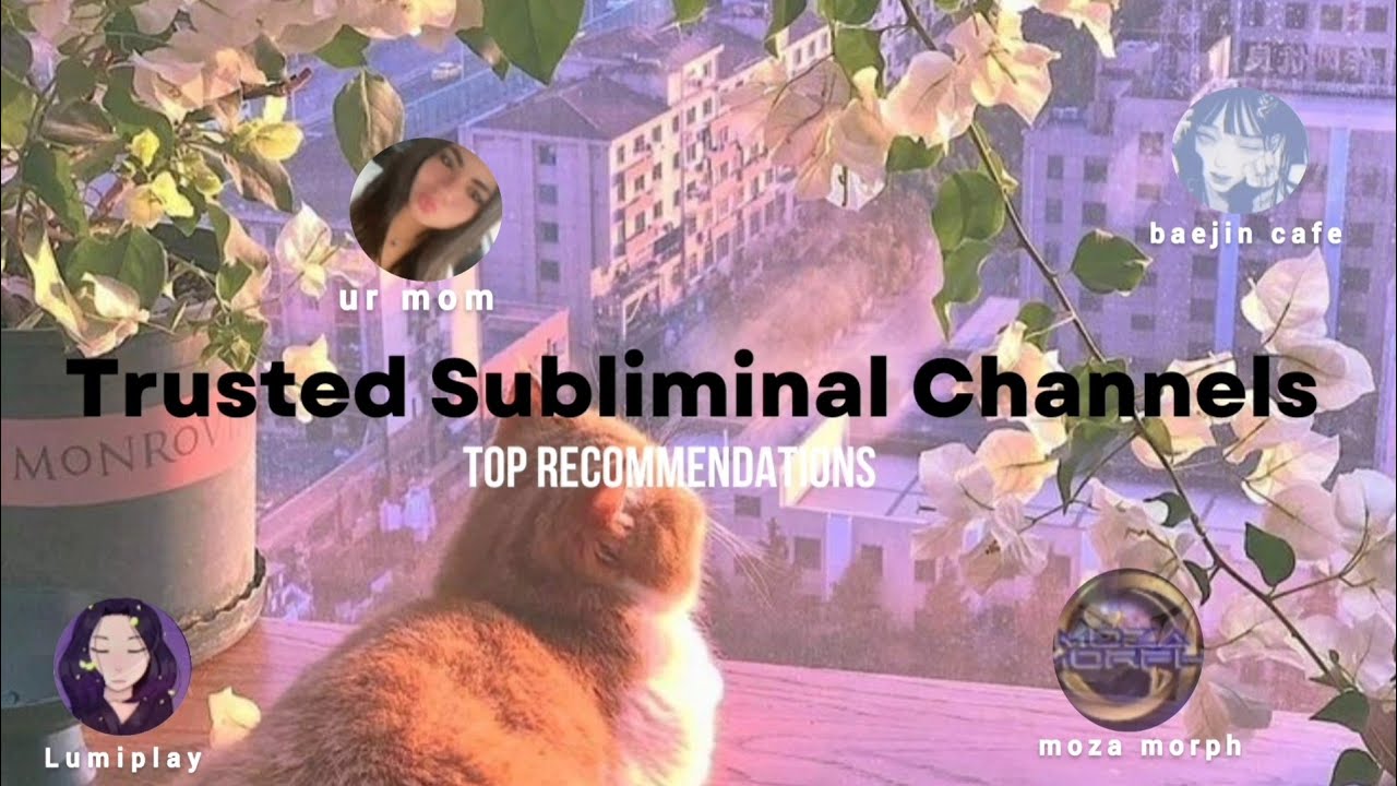 Top 10 subliminal channels | Part 1 - YouTube