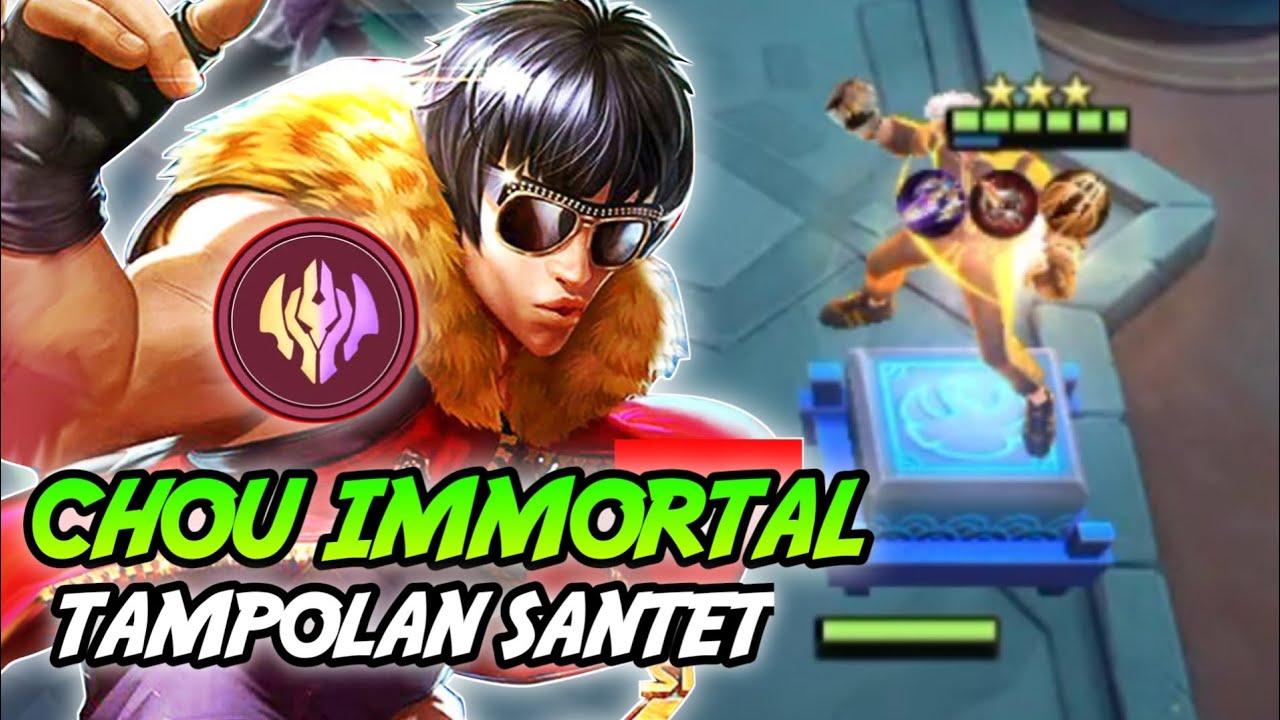 CHOU IMMORTAL MODE TAMPOLAN SANTET !!! SEKALI TAMPOL MASUK DUNIA LAIN ...
