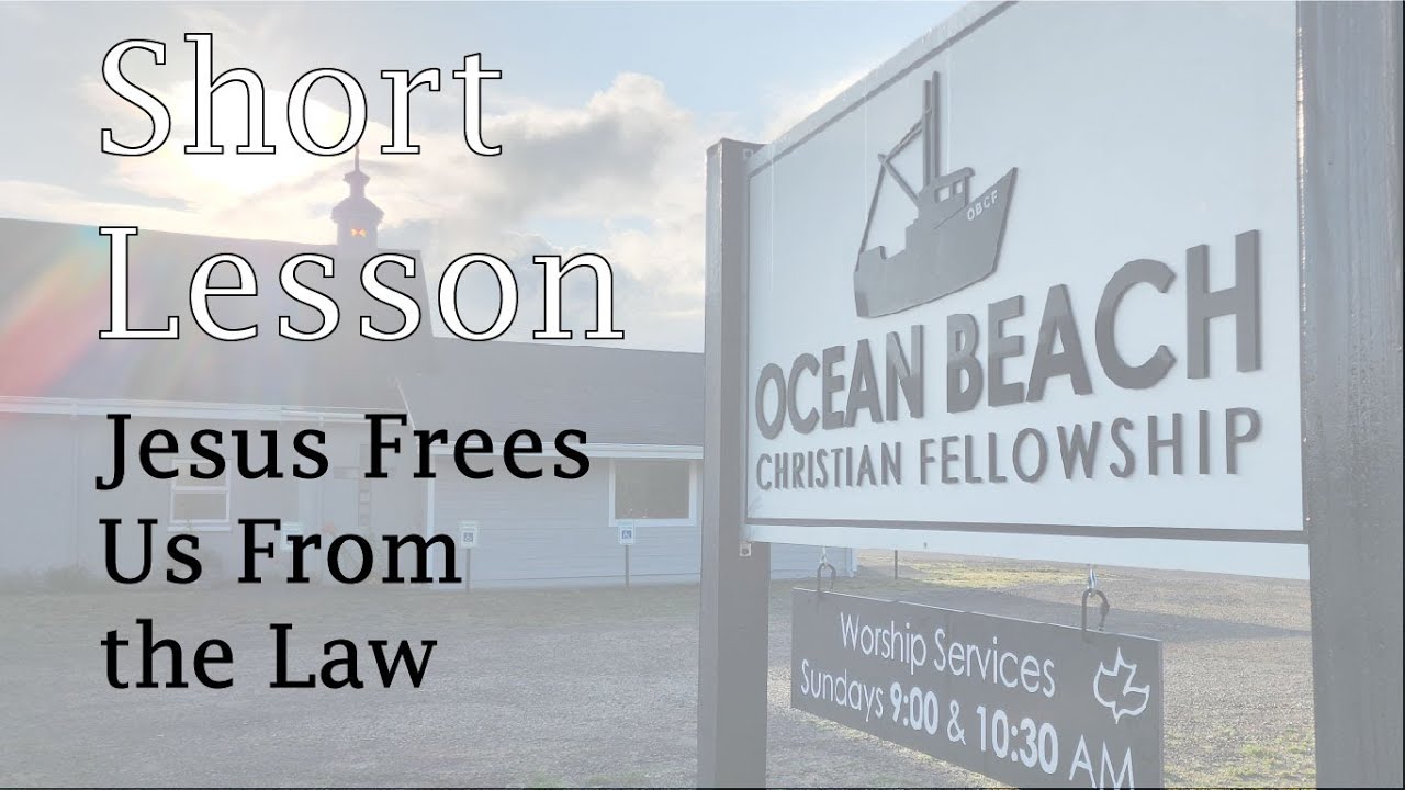 Jesus Frees Us From the Law - YouTube
