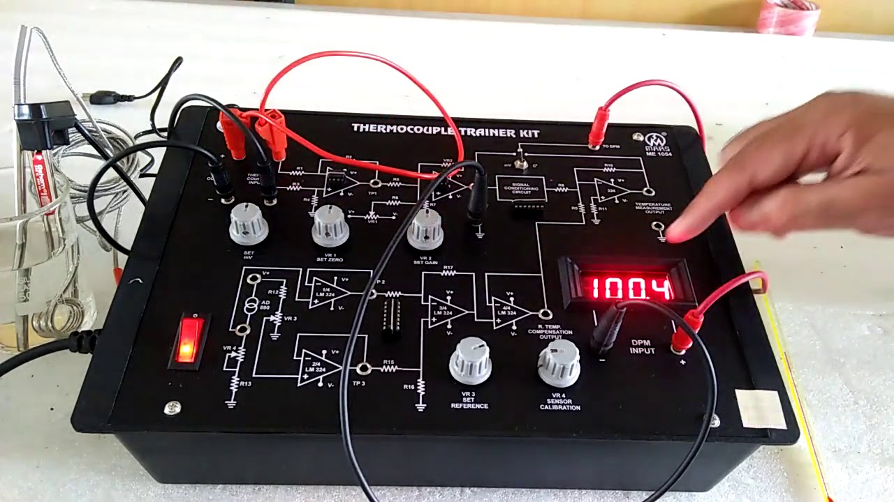 Thermocouple Trainer Kit by Mars Edpal Instruments Pvt. Ltd. (ME 1054 ...