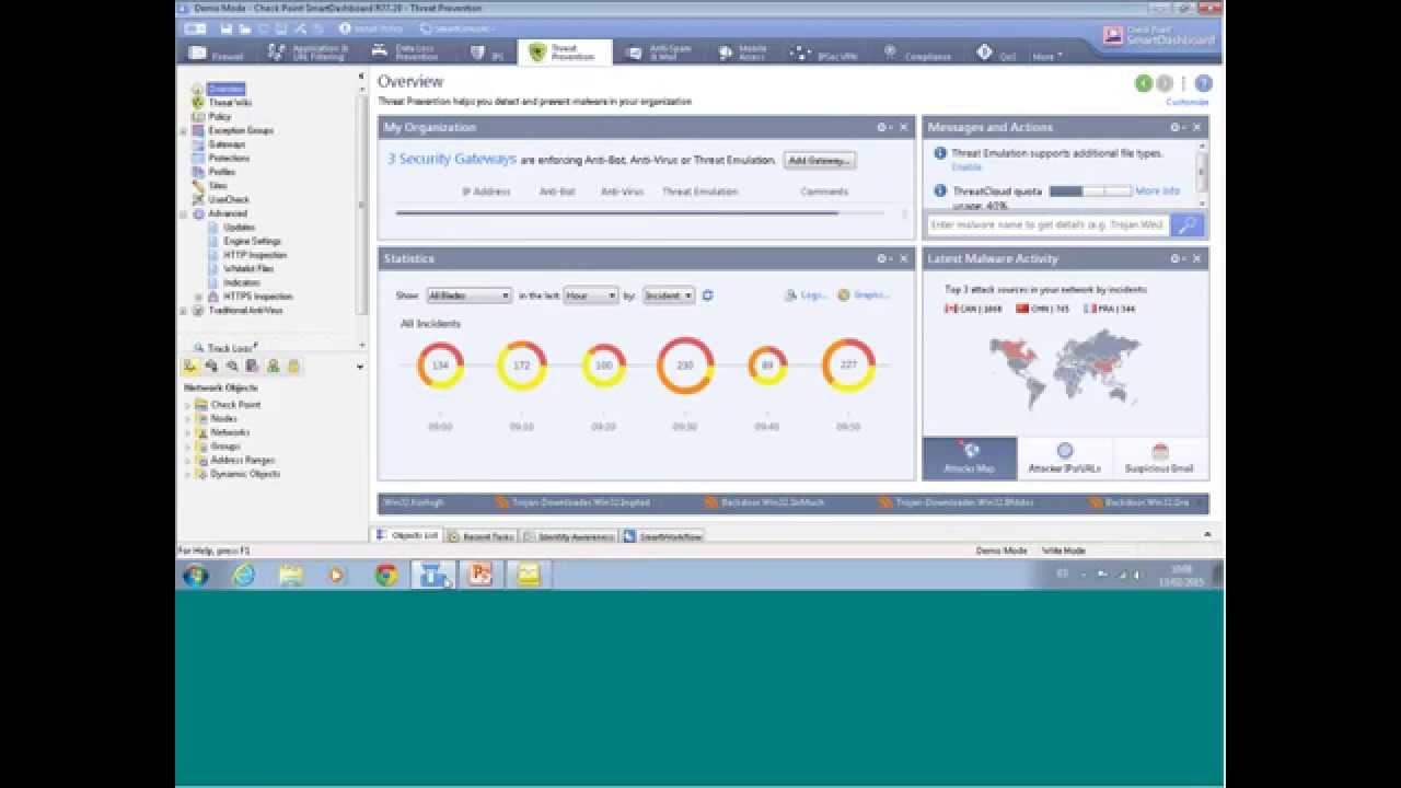 Webex Check Point THREAT EMULATION & SMART MONITOR - YouTube