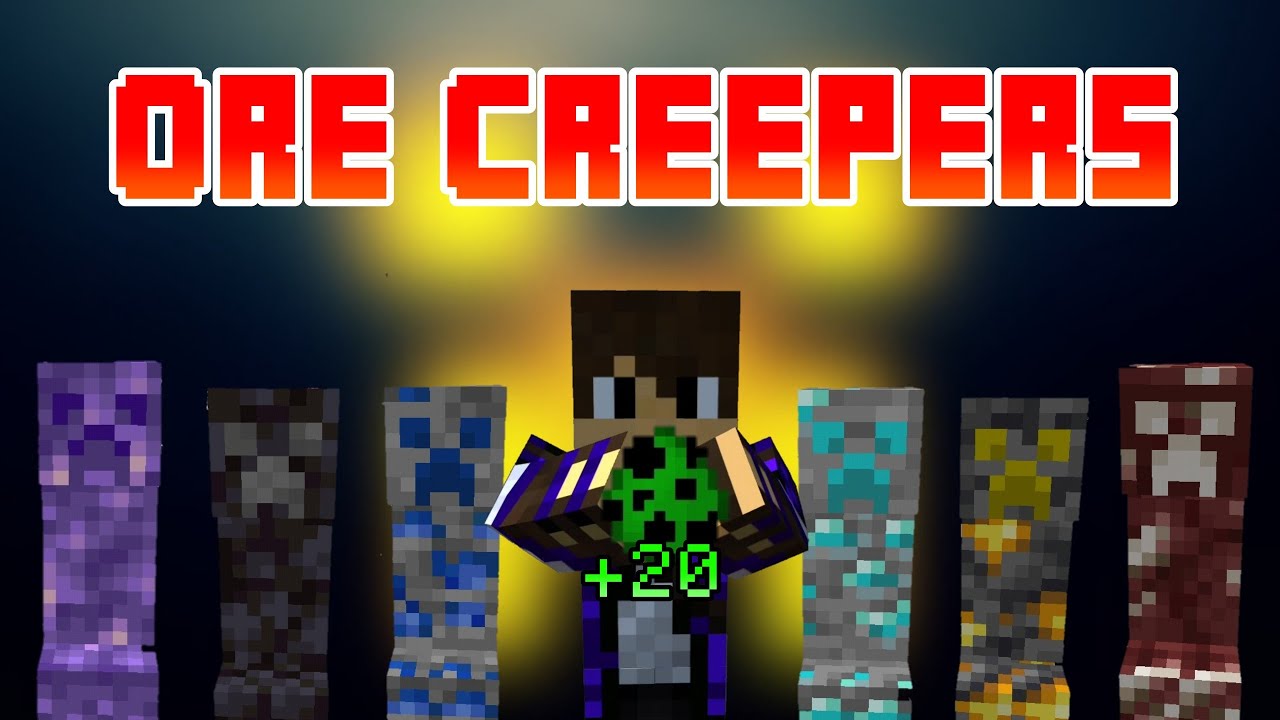 Ore Creepers addon para minecraft pe 1.17.X [FlechaPh9] - YouTube