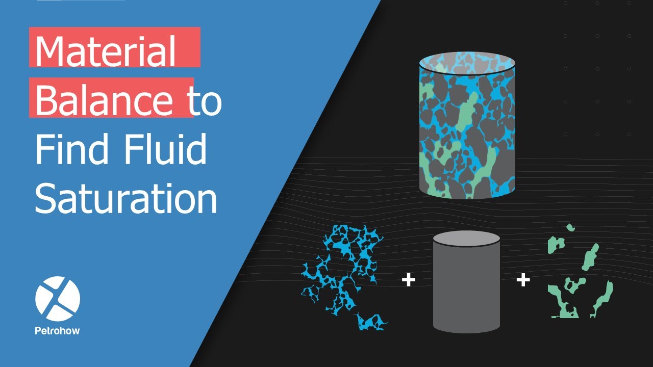 Material Balance to Find Fluid Saturation - YouTube